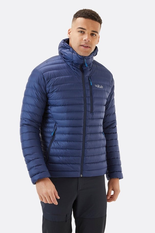 Rab Microlight Alpine Jacket QDB-12-DIK deep ink denim – Schneider Outdoor
